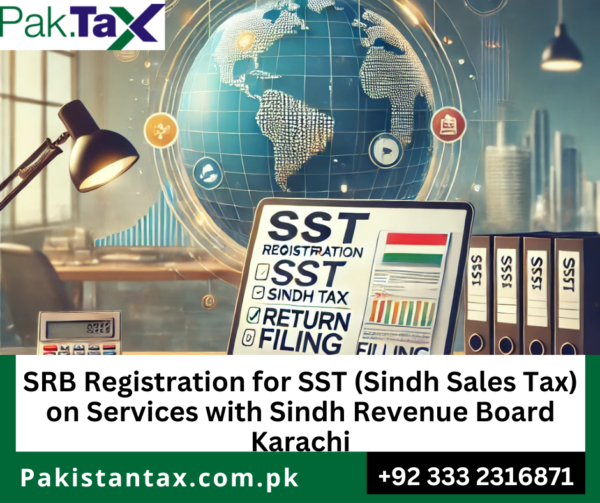 SRB Registration for SST (Sindh Sales Tax) on Services with Sindh ...