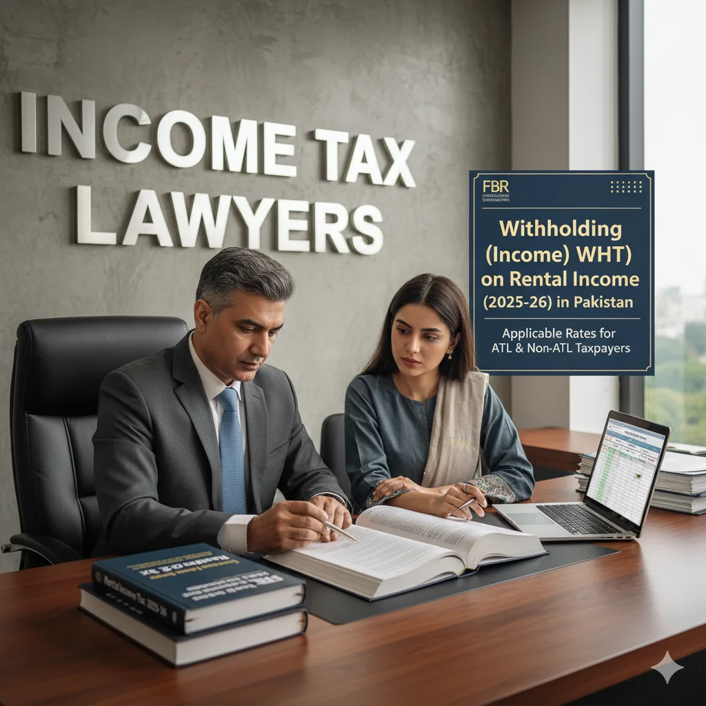 Withholding (Income) Tax (WHT) on Rental Income (2025–26) in Pakistan ...